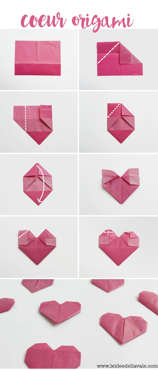 DIY Apprenez R aliser Un Coeur En Origami DIY Apprenez R aliser Un Coeur En Origami
