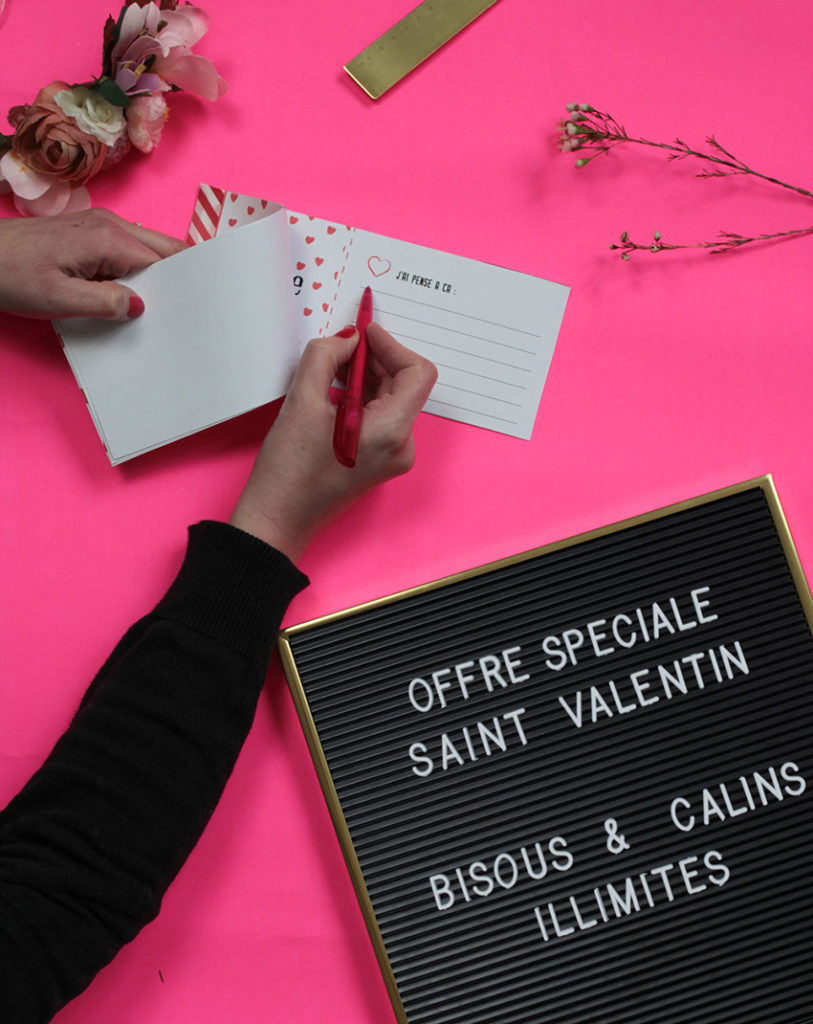 Tu cherches un cadeau DIY ? Offre-lui des Coupons de St Valentin