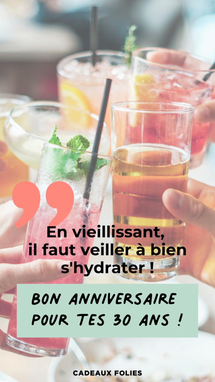 Message anniversaire 30 ans : l’âge n’est qu’un nombre ! - Le Blog de ...