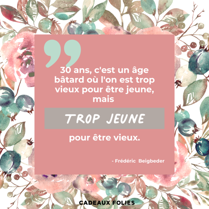 Message anniversaire 30 ans : l’âge n’est qu’un nombre ! - Le Blog de ...