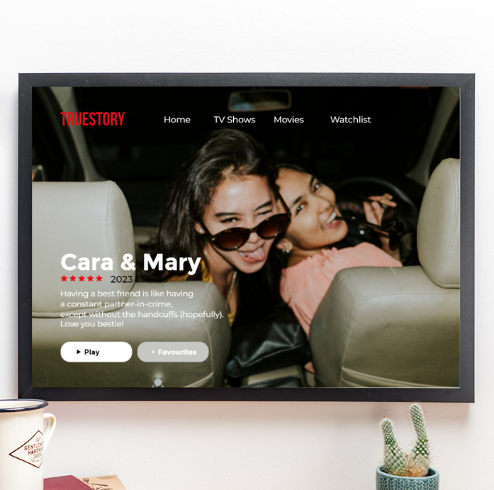 Poster personnalisé - Netflix